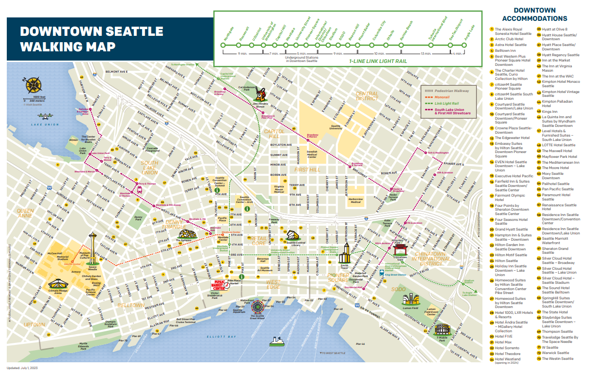 Seattle’s Largest Hotels by Number of Guestrooms - for Conference ...