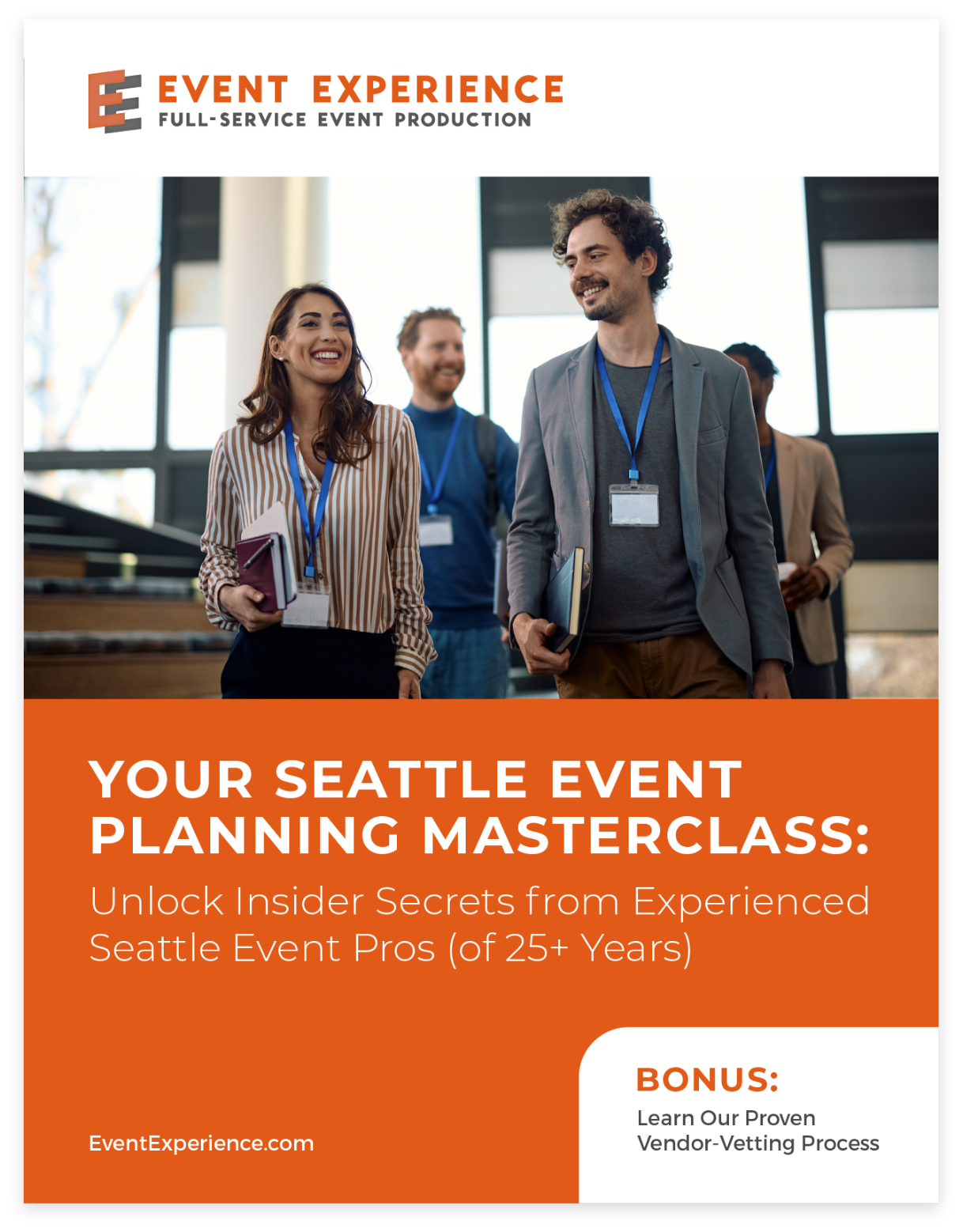 Seattle Event Planning Masterclass - Event Experience